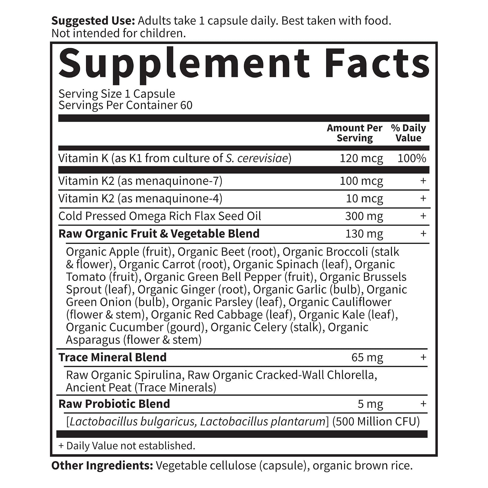 vitamin K for bone support