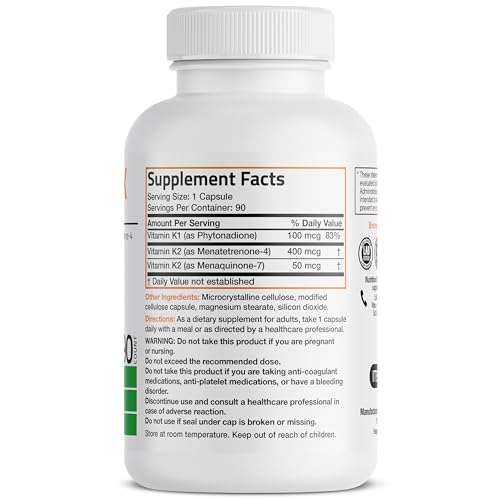 vitamin K1 and K2 benefits