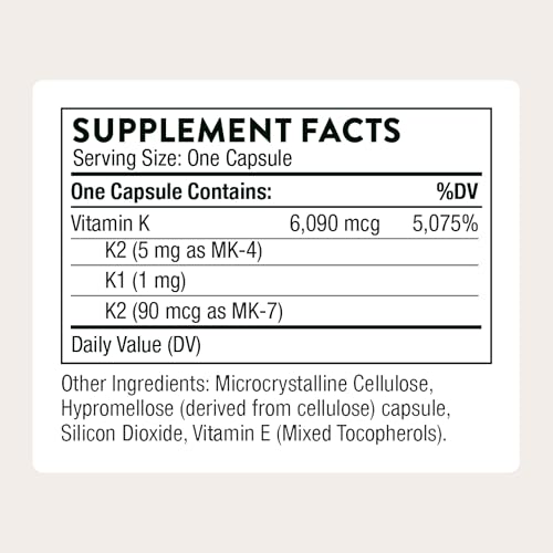 vitamin K1 and K2 benefits