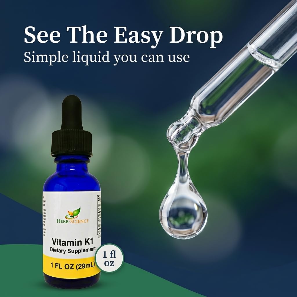 Vitamin K1 drops for better absorption