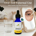 Vitamin K1 drops for bone support