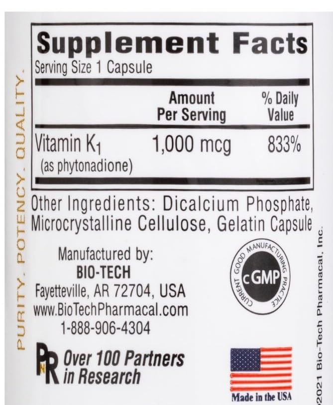 vitamin k1 for bone health