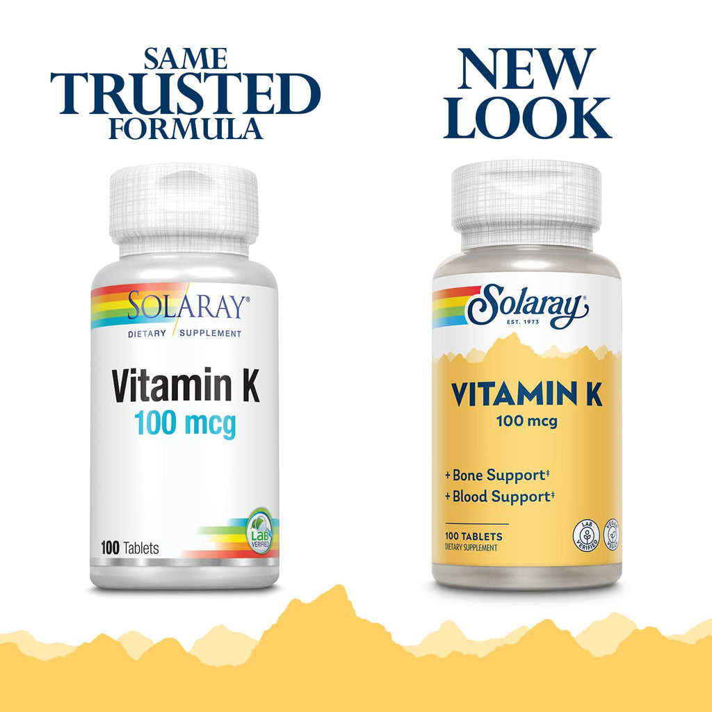 Vitamin K1 supports healthy bones