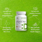 vitamin k2 600 mcg for heart support