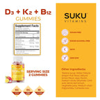 Vitamin K2 and B12 support energy