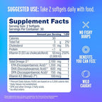 Vitamin K2 and D3 softgels for health