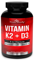 Vitamin K2 and D3 supplement