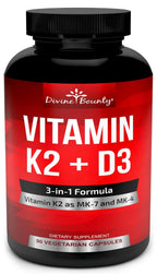 Vitamin K2 and D3 supplement