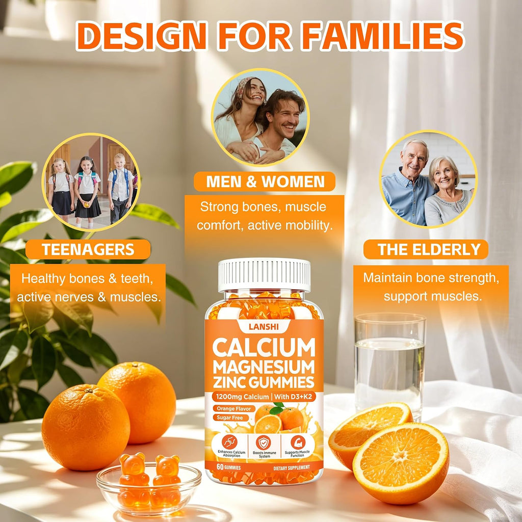 Vitamin K2 benefits in calcium gummies