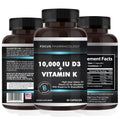 Vitamin K2 D3 10000 IU capsules