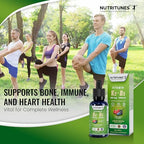 Vitamin K2 D3 drops for bone health