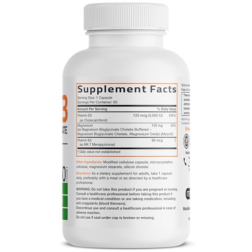 Vitamin K2 D3 for bone health