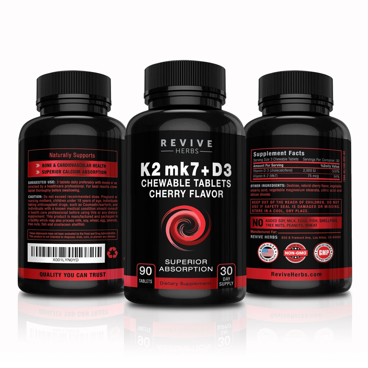 Vitamin K2 D3 for bone health