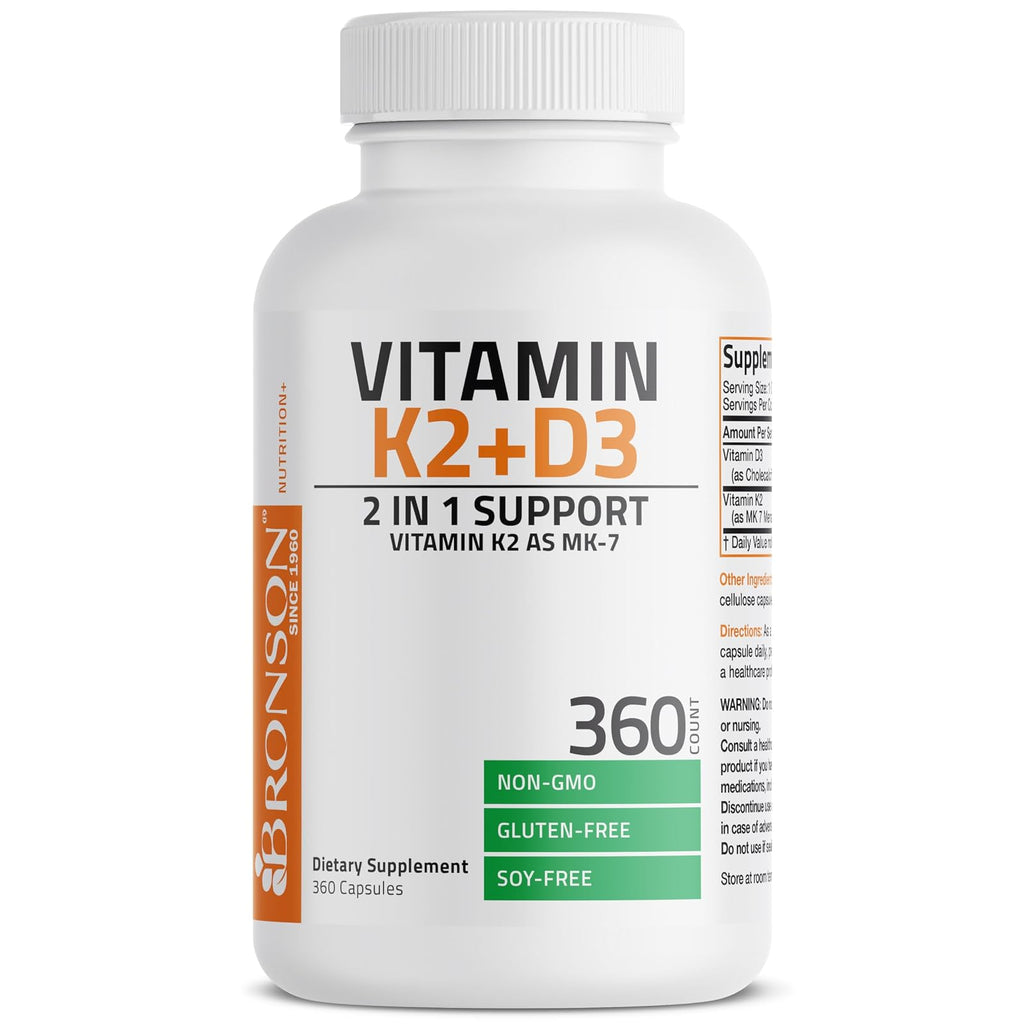 Vitamin K2 D3 for optimal absorption