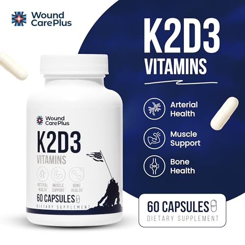 Vitamin K2 D3 for wound healing