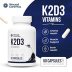 Vitamin K2 D3 for wound healing