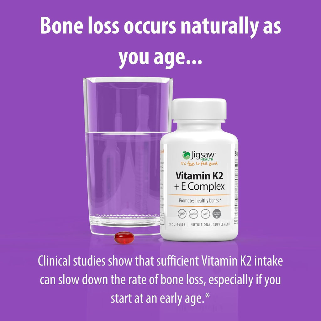 Vitamin K2 E complex for heart health