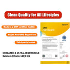 Vitamin K2 enriched calcium gummies