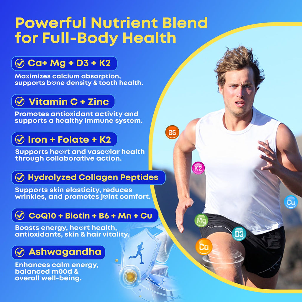Vitamin K2 enriched calcium supplements