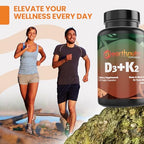 Vitamin K2 for calcium absorption