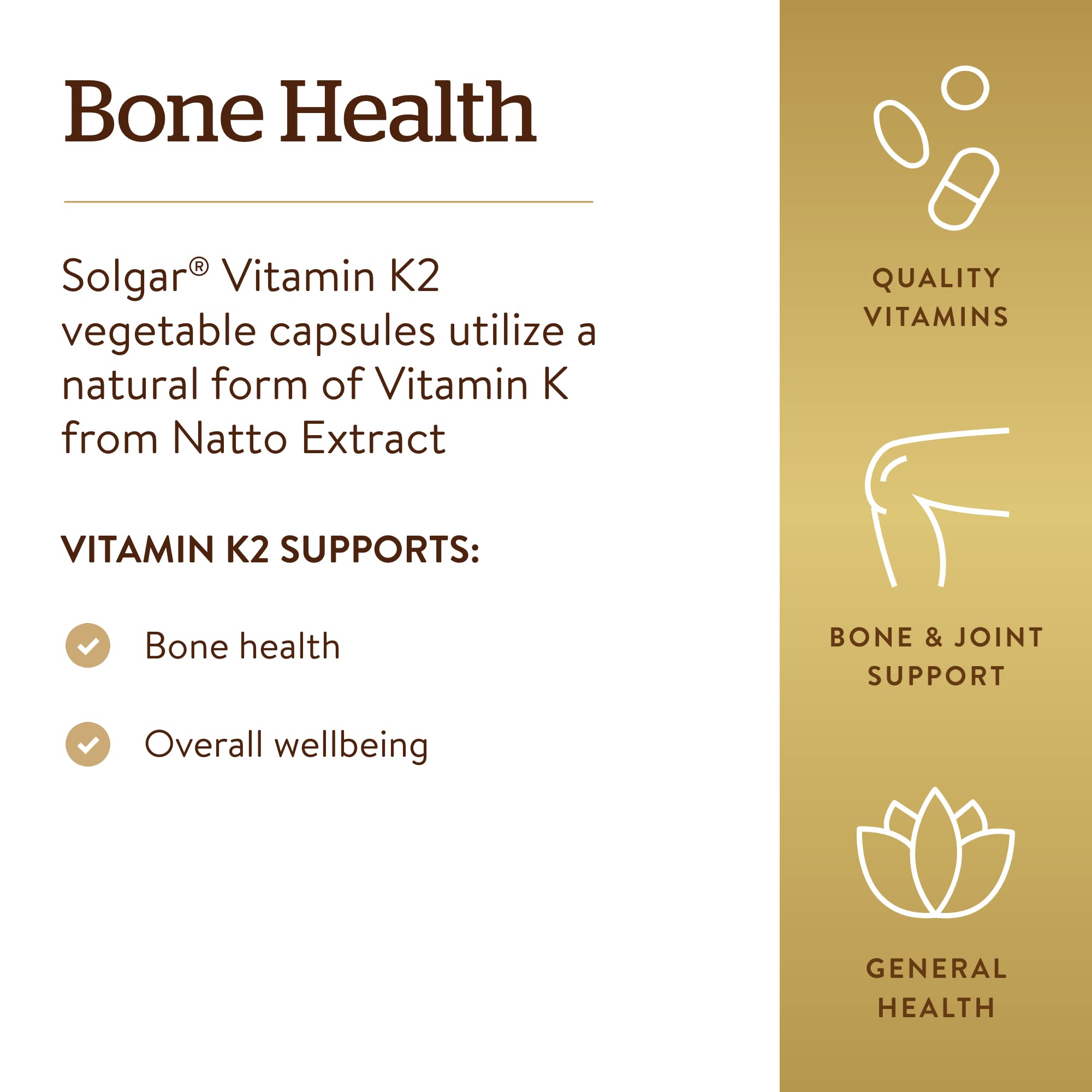 Vitamin K2 for healthy blood circulation