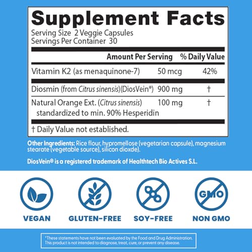Vitamin K2 for leg wellness