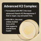 vitamin K2 for optimal calcium absorption