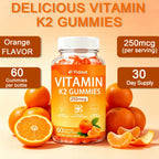 Vitamin K2 gummies for healthy skin