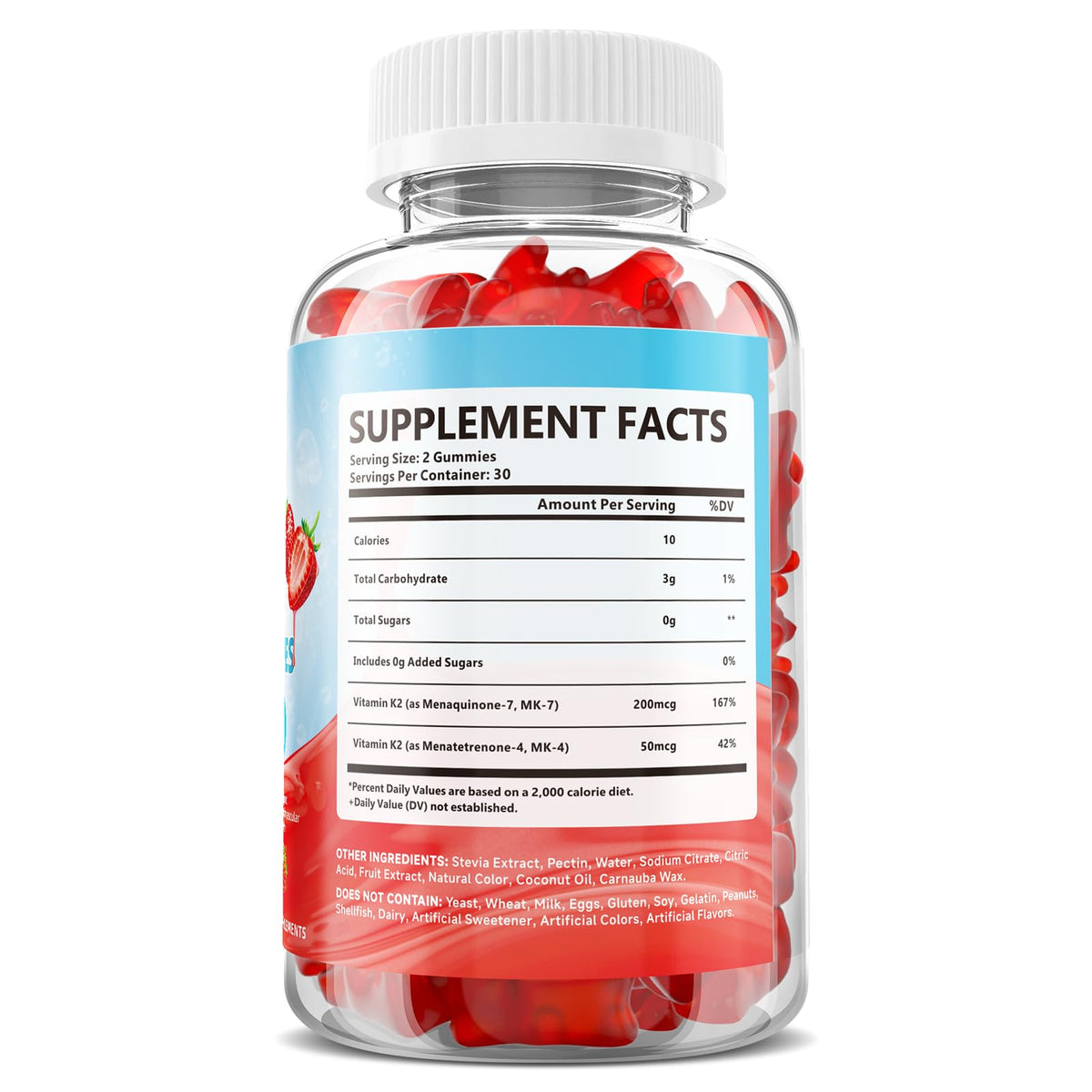 Vitamin K2 gummies for overall wellness