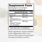 Vitamin K2 MK-4 and MK-7 benefits