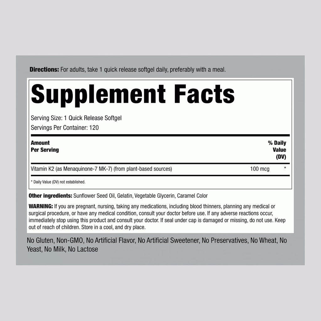 Vitamin K2 MK-7 for bone health