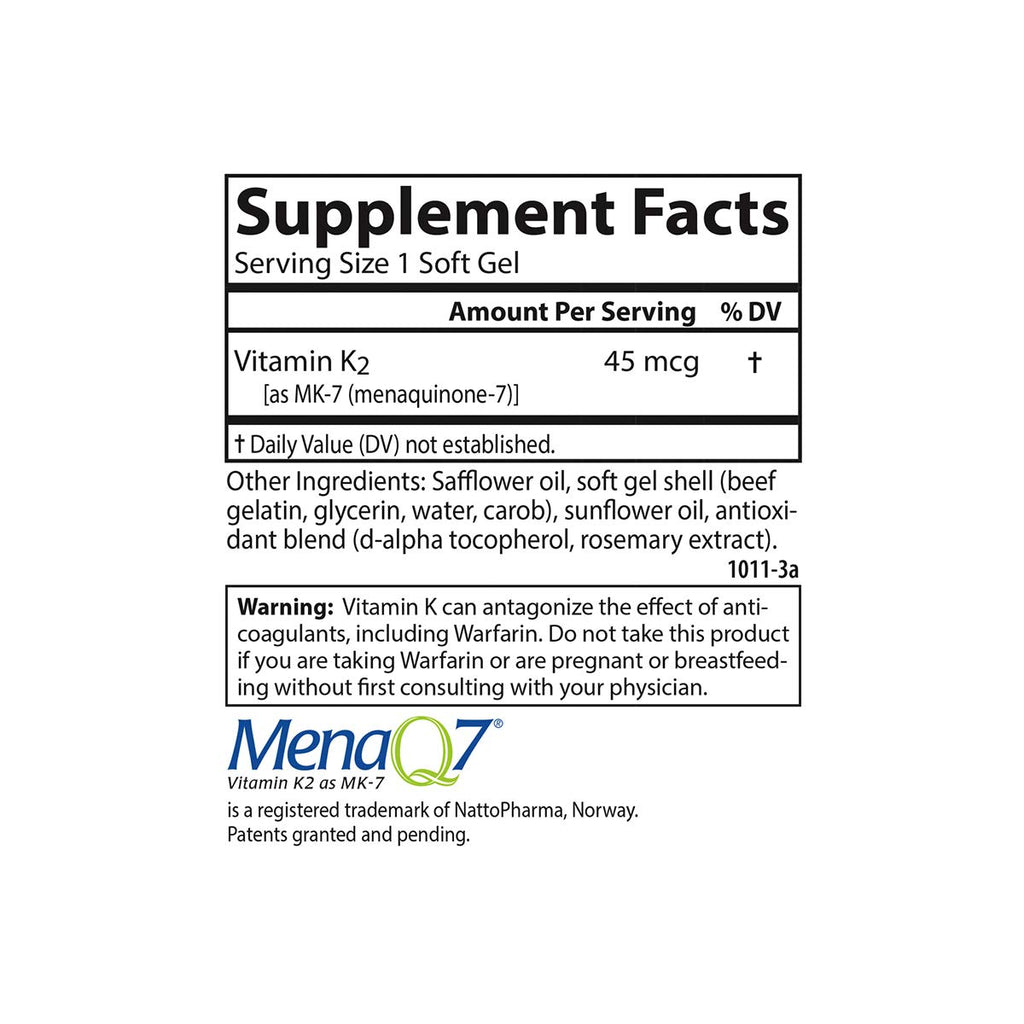 vitamin K2 MK-7 for bone health