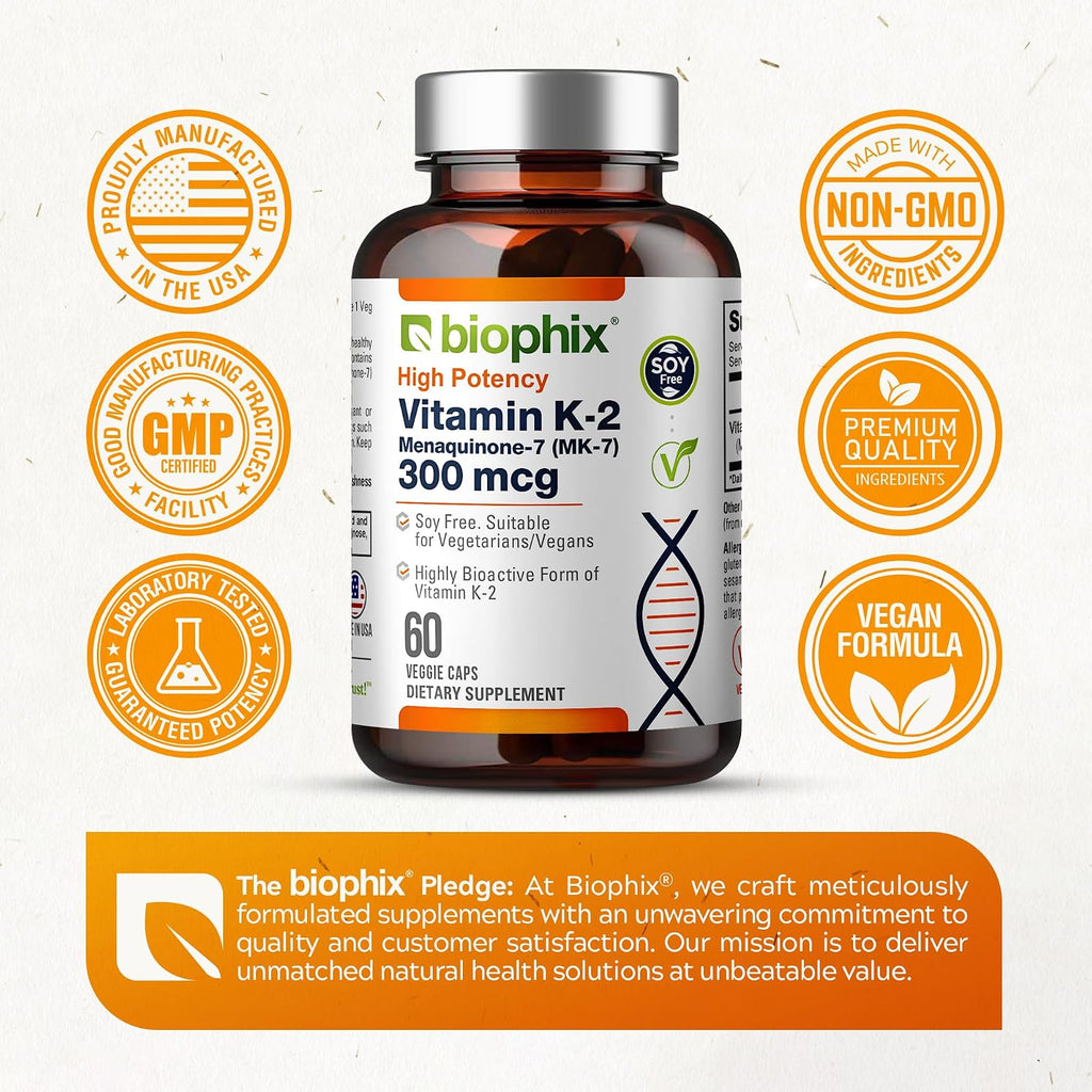 vitamin K2 MK-7 for optimal absorption