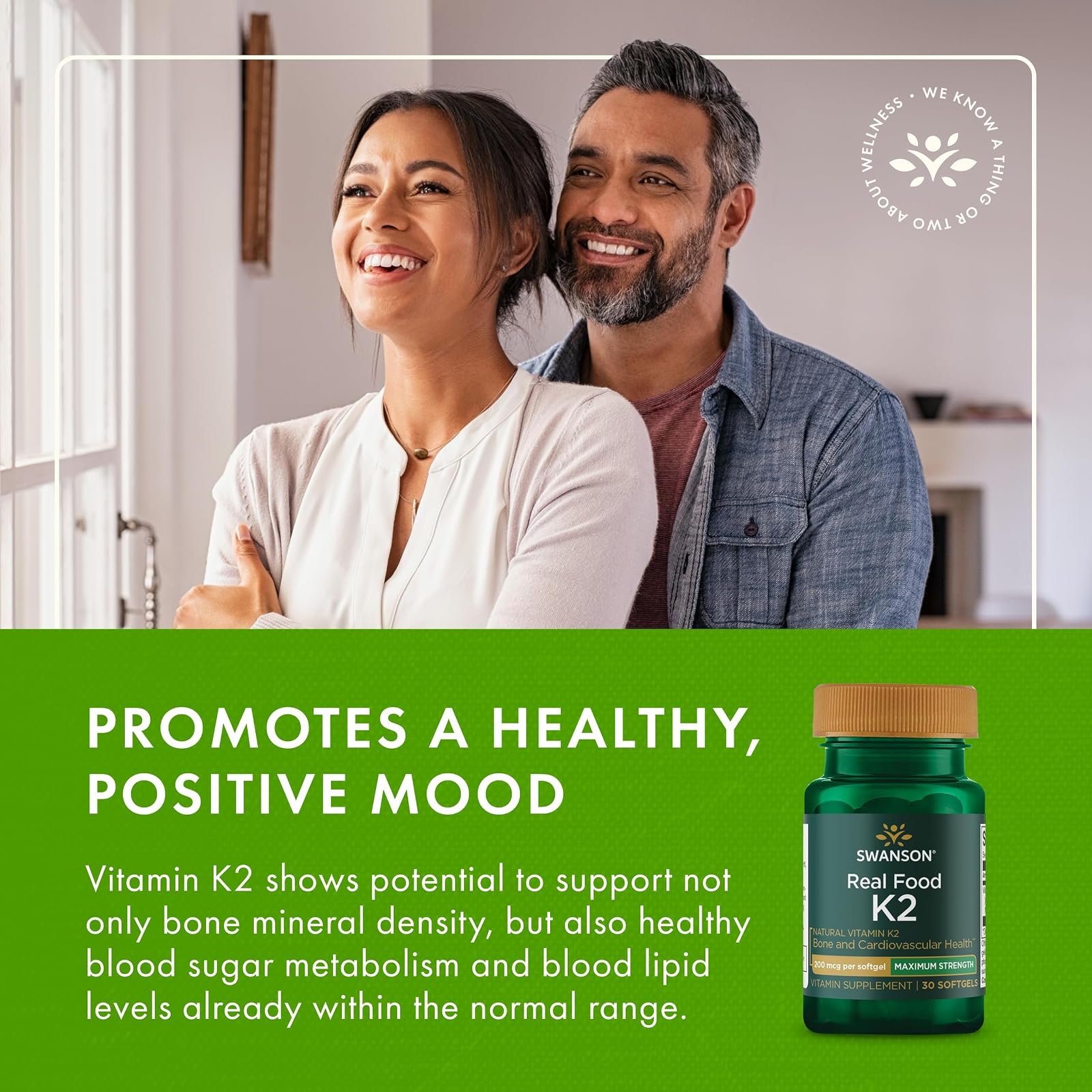 Vitamin K2 MK-7 for strong teeth and bones