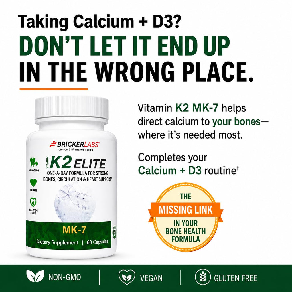 Vitamin K2 MK-7 supports cardiovascular wellness