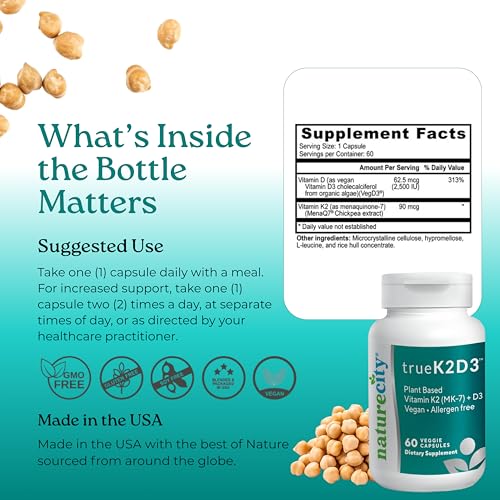 Vitamin K2 MK7 and D3 combo benefits