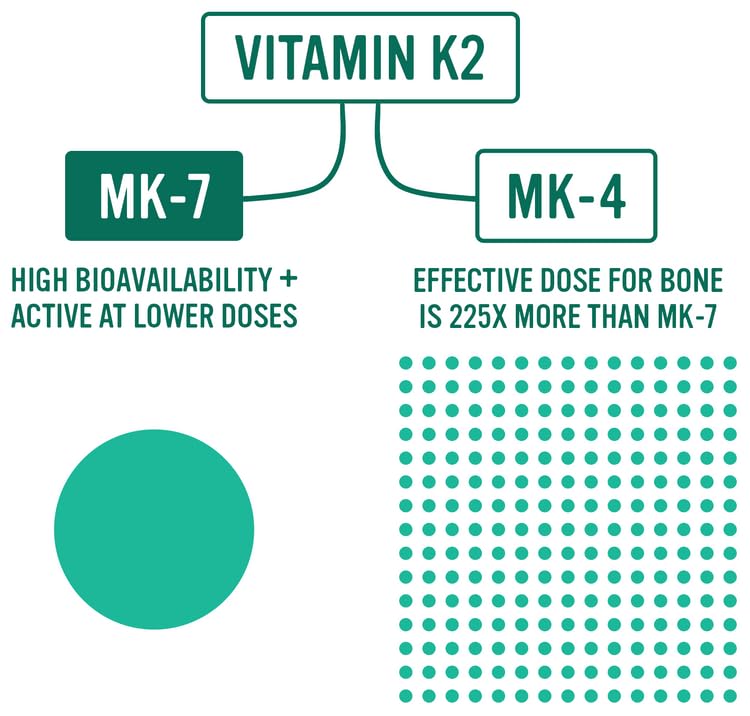 vitamin k2 mk7 for calcium absorption