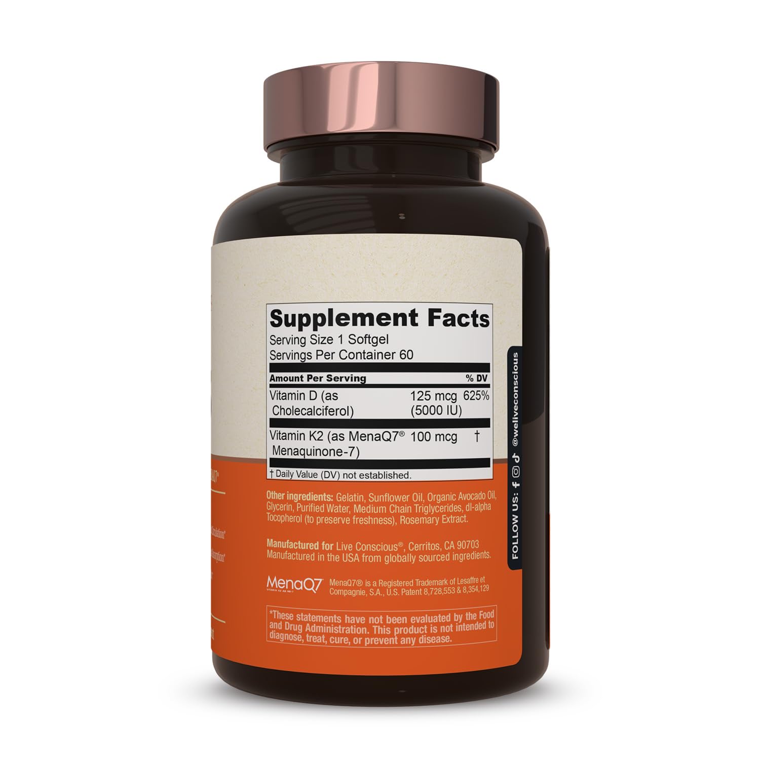 Vitamin K2 MK7 for heart support