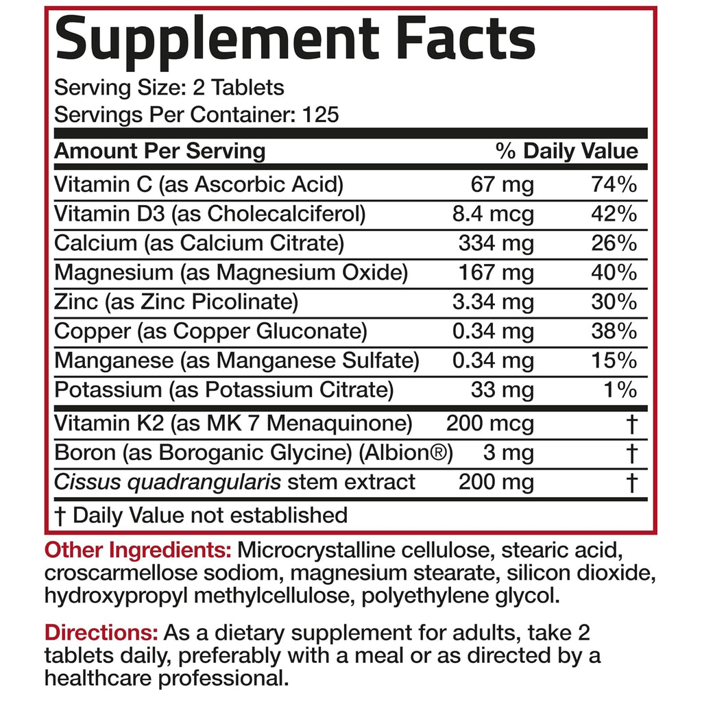 Vitamin K2 MK7 for overall wellness