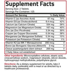 Vitamin K2 MK7 for overall wellness