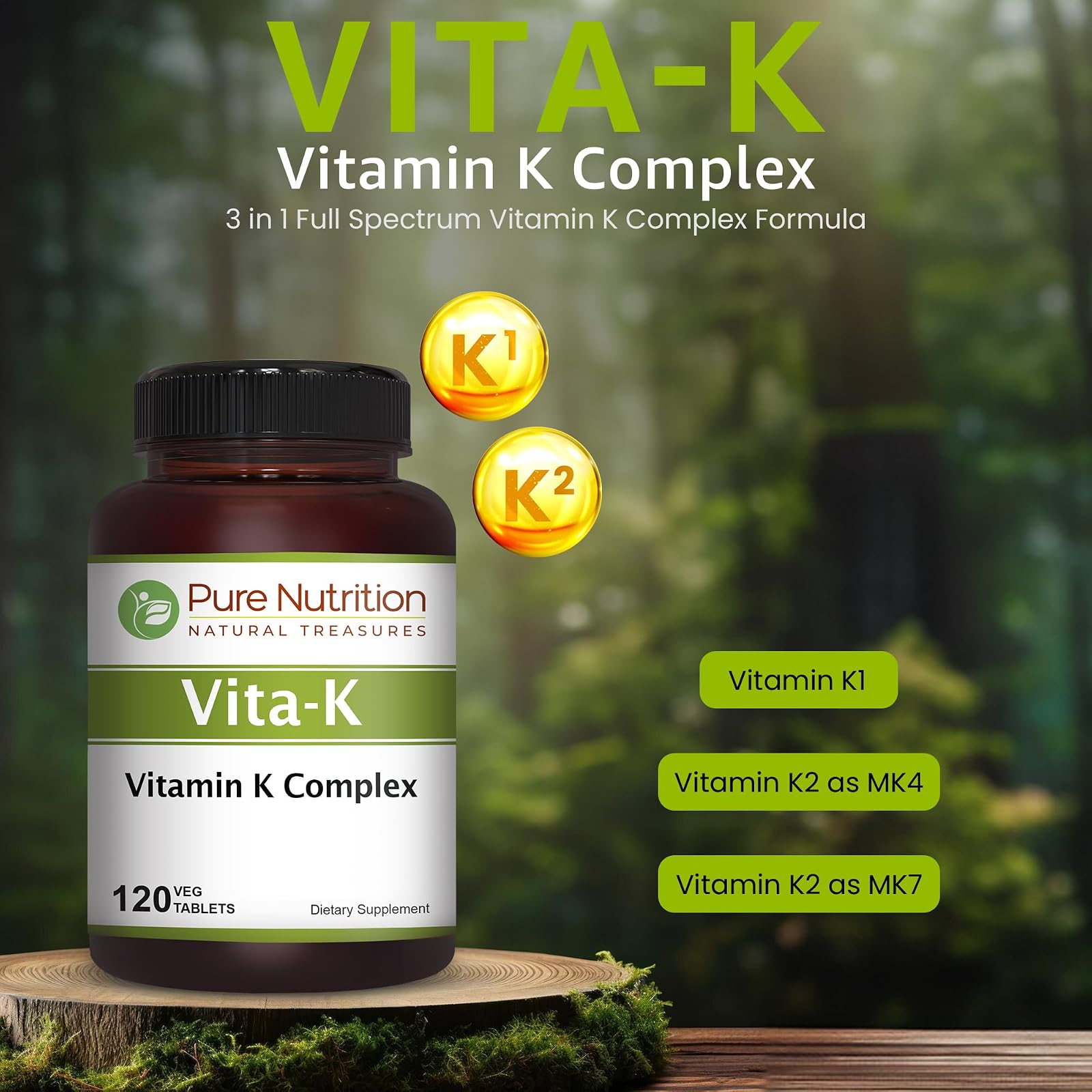 Vitamin K2 MK7 supports heart function