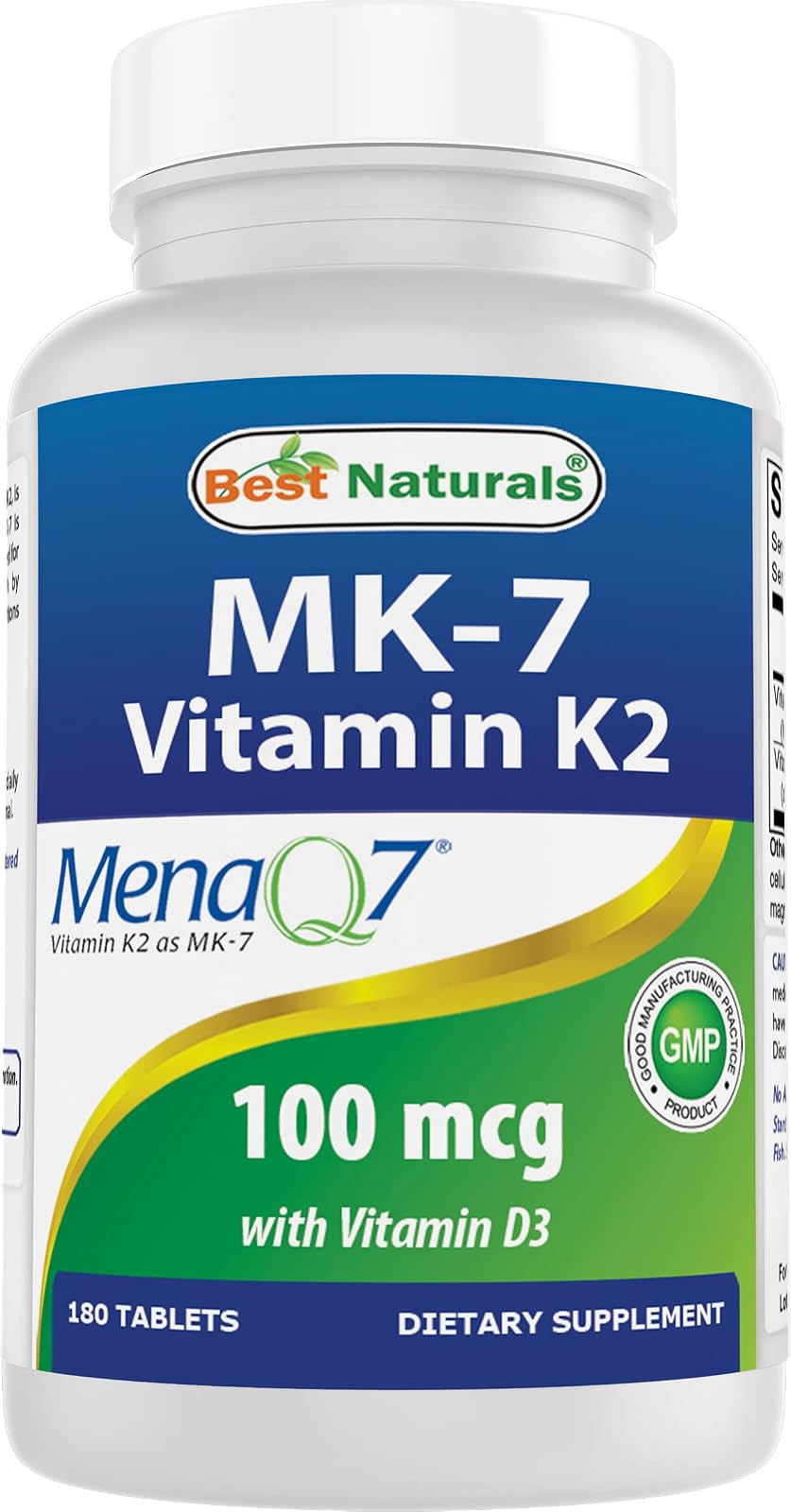 Vitamin K2 MK7 with D3