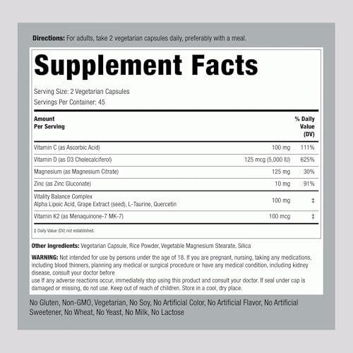 Vitamin K2 support for bones