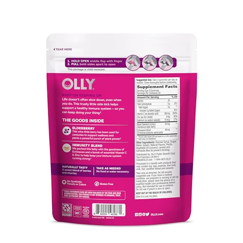 vitamin-packed elderberry gummy formula