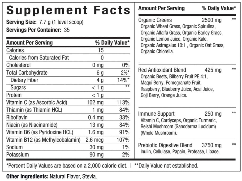 vitamin-packed juice mix for daily wellness