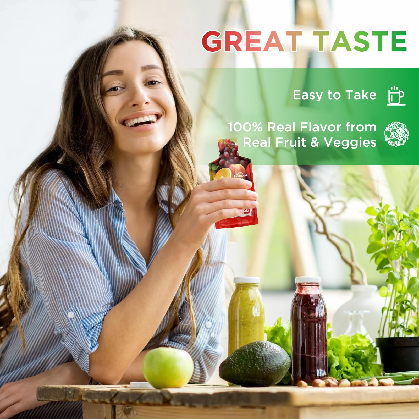 vitamin-packed pouches for health