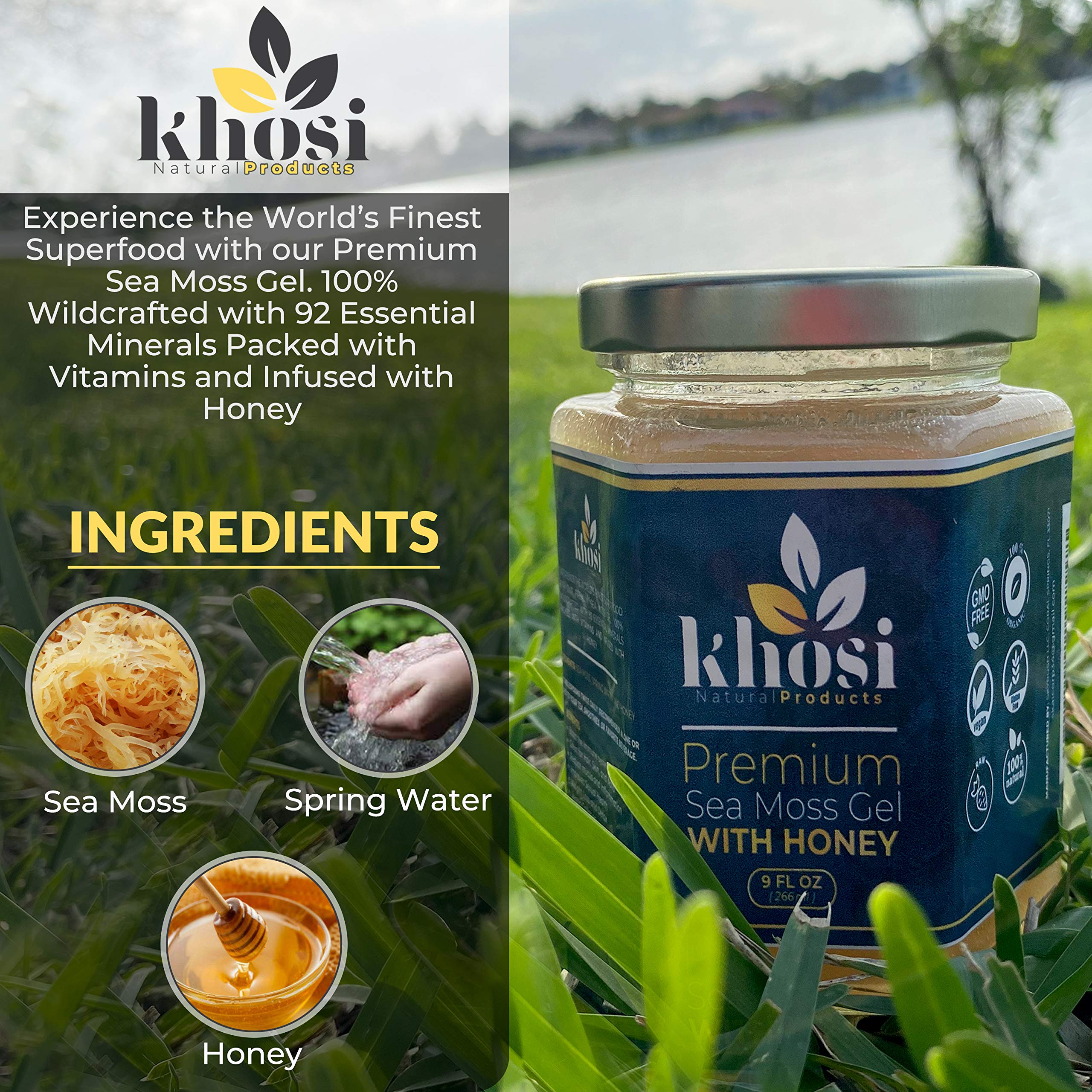 vitamin packed sea moss gel