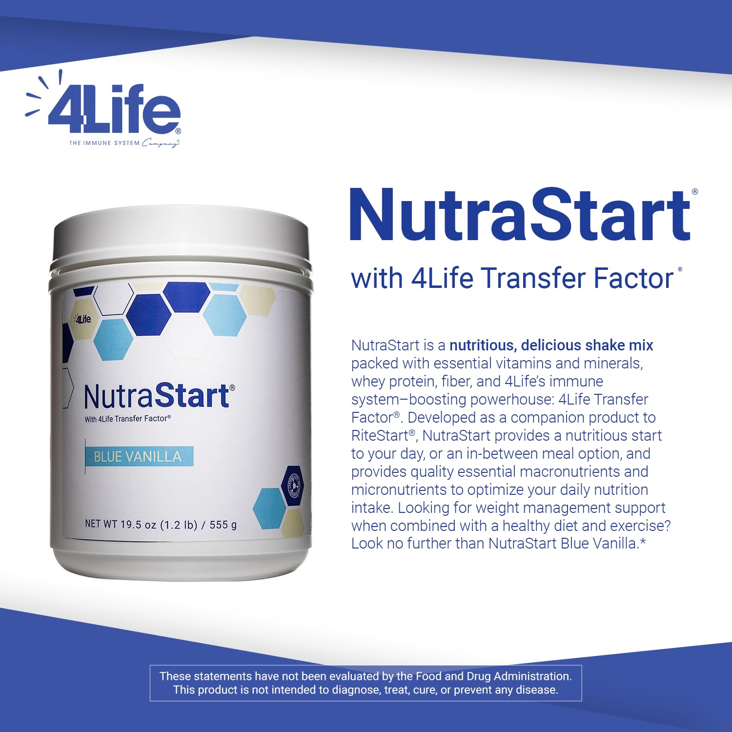 vitamin-packed shake mix for active lifestyles