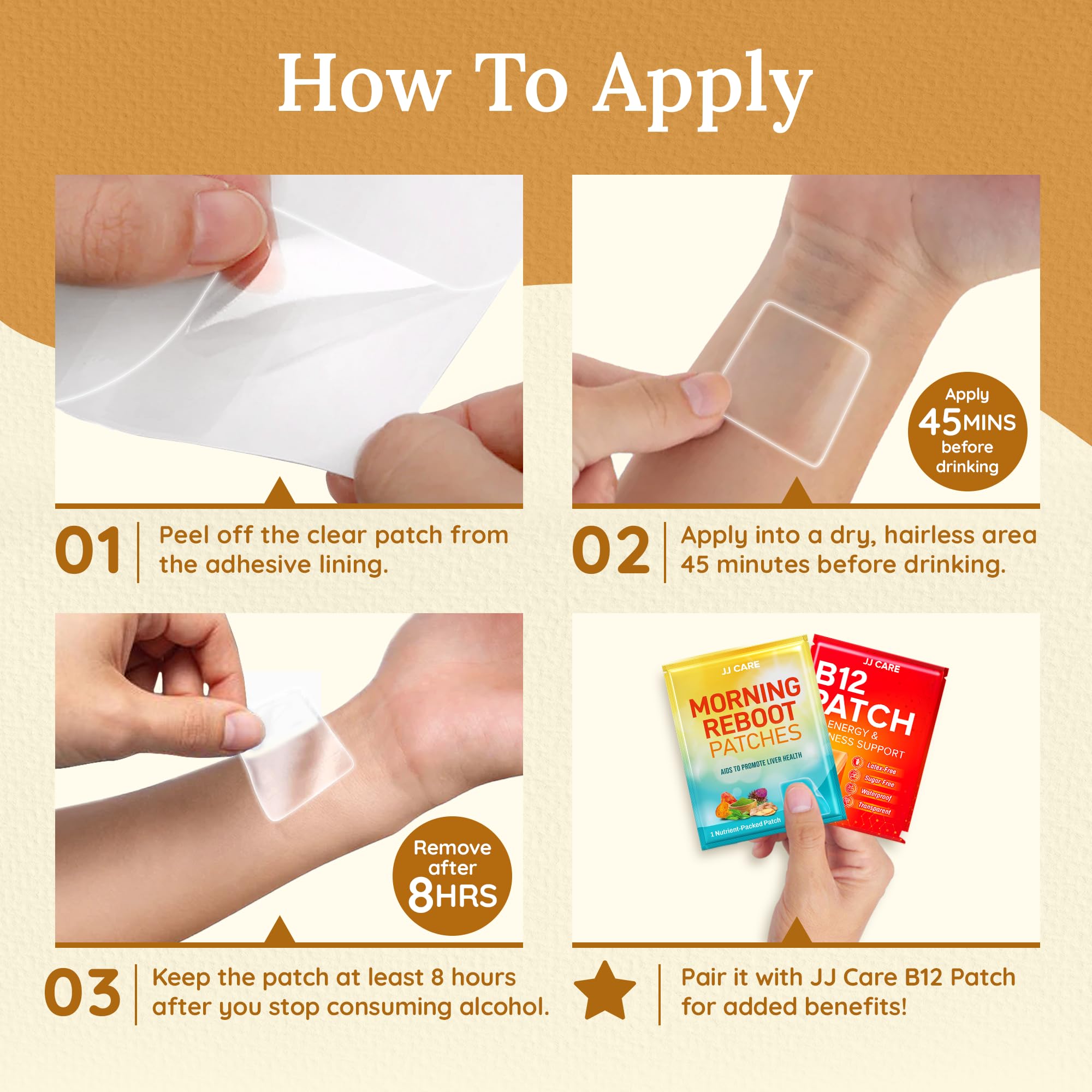 vitamin patches for active living