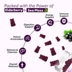 vitamin-rich elderberry gummies for wellness